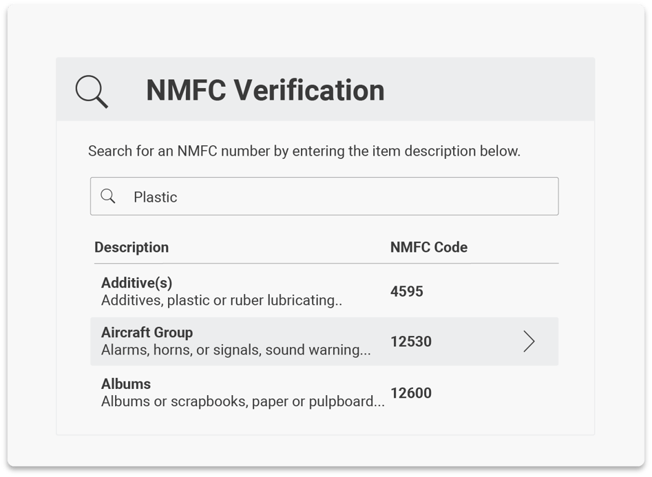Avoid Freight Class Mistakes with NMFC Verification