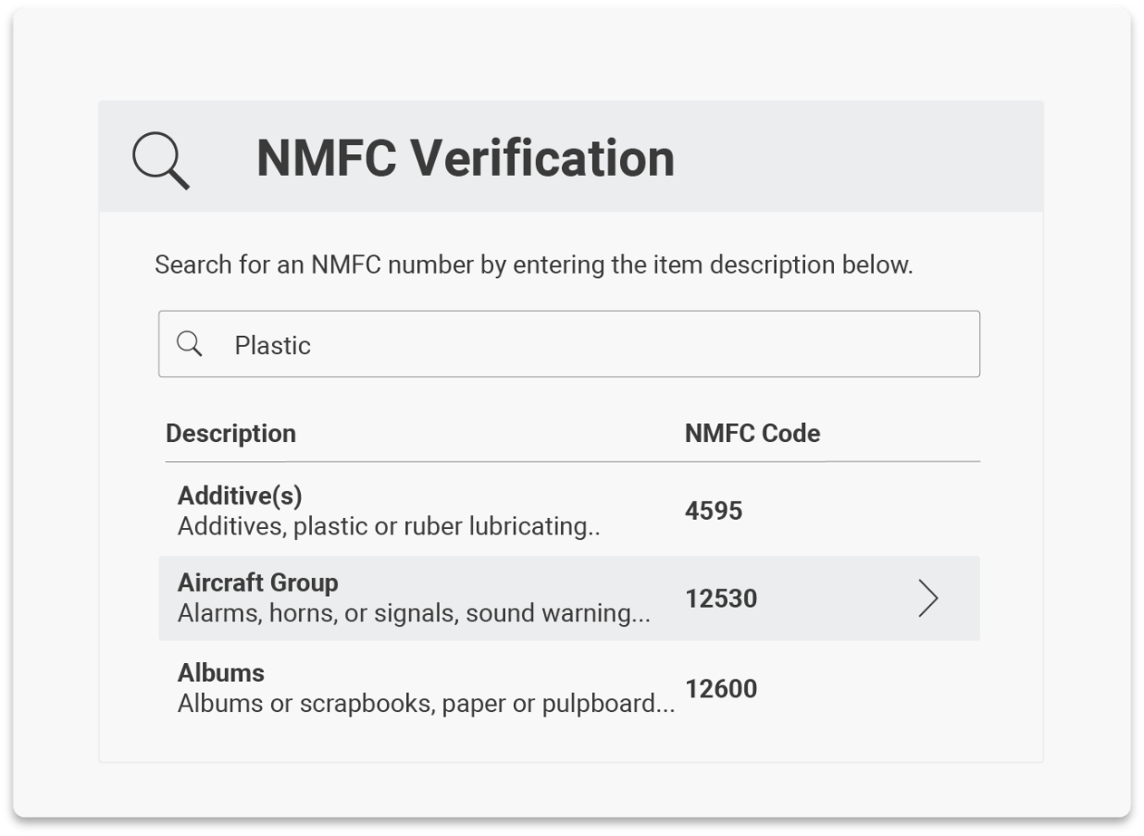 Avoid Freight Class Mistakes with NMFC Verification